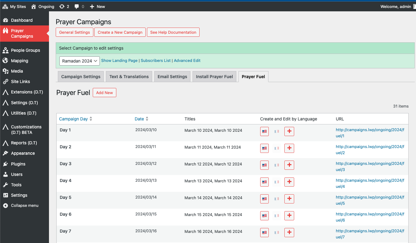 Prayer Fuel – Prayer.Tools